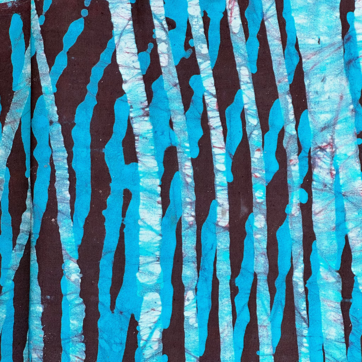 African Fabric Wax Batik #2028 - Ananse Village