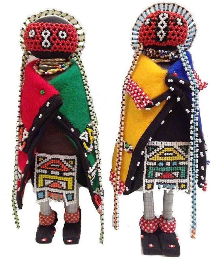 African Tribal Dolls: Authentic Ndebele Beaded Creations– Ananse Village