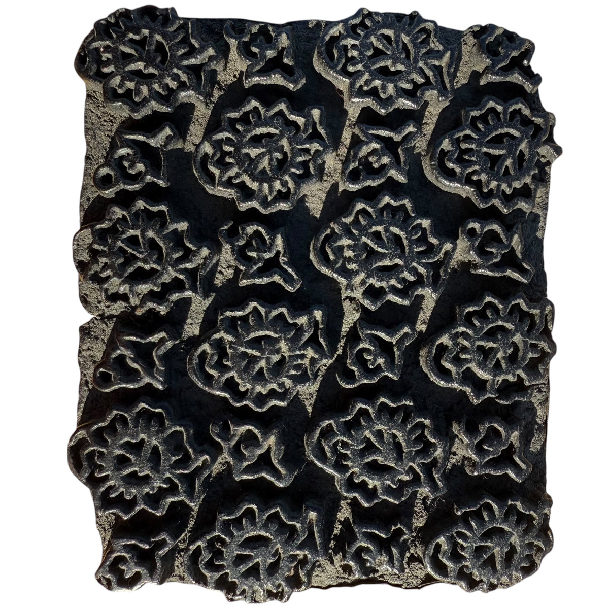 Vintage Print Block #104 - Ananse Village