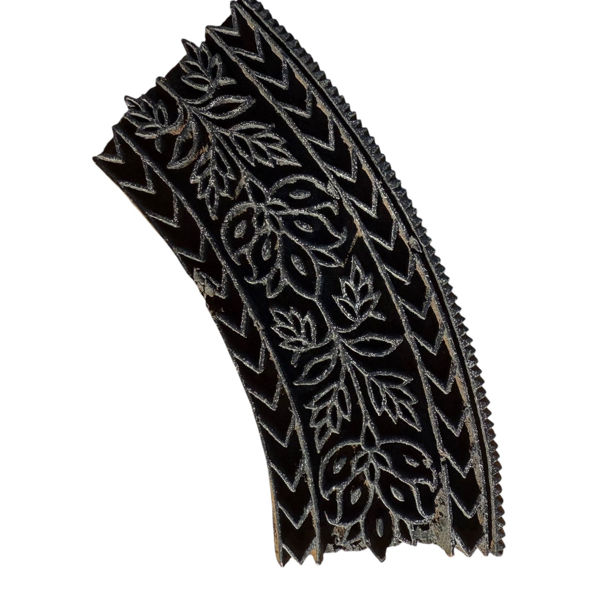 Vintage Print Block #106 - Ananse Village